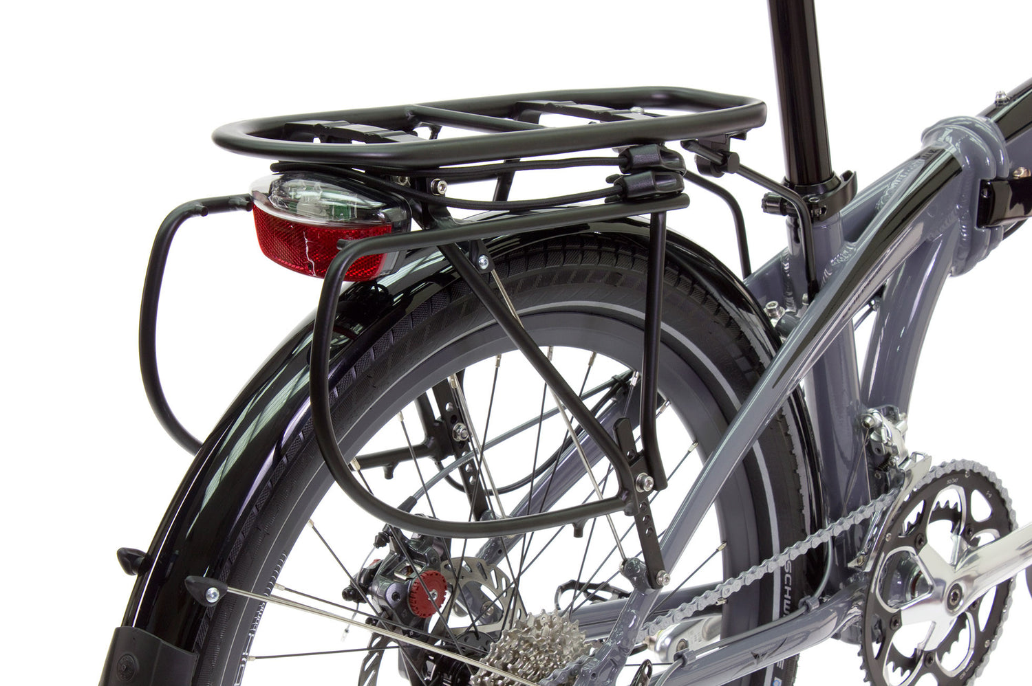 Tern Cargo Rack-Optimized for Kid-Carrying, with the Yepp Maxi EasyFit ...